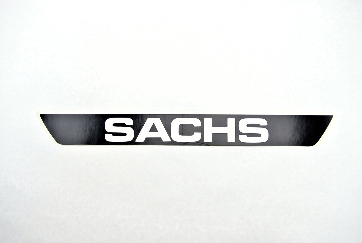 Sachs Balboa Tank Decal - Black and White – Dos Cycles