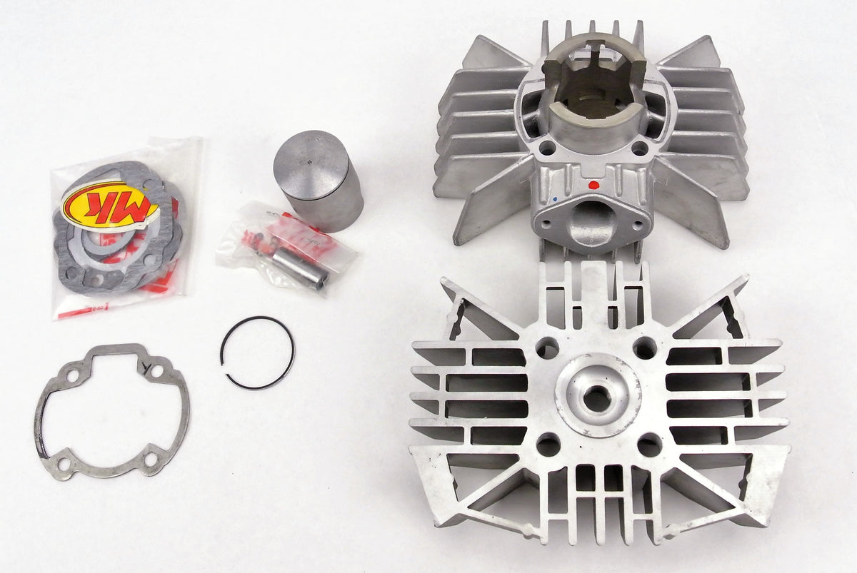 Derbi Metra Kit "Competición G-2" 50cc Cylinder Kit for Flat Reed – Dos ...