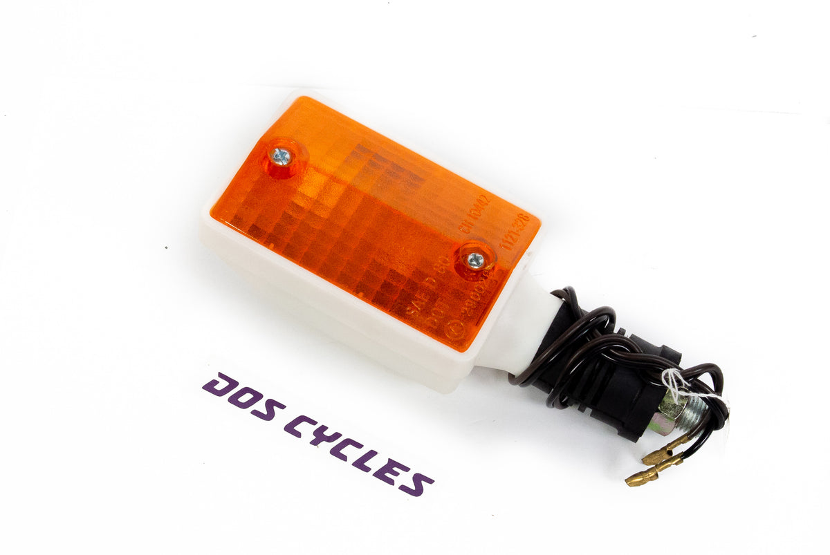 Yamaha DT Replacement Turn Signal - WHITE – Dos Cycles