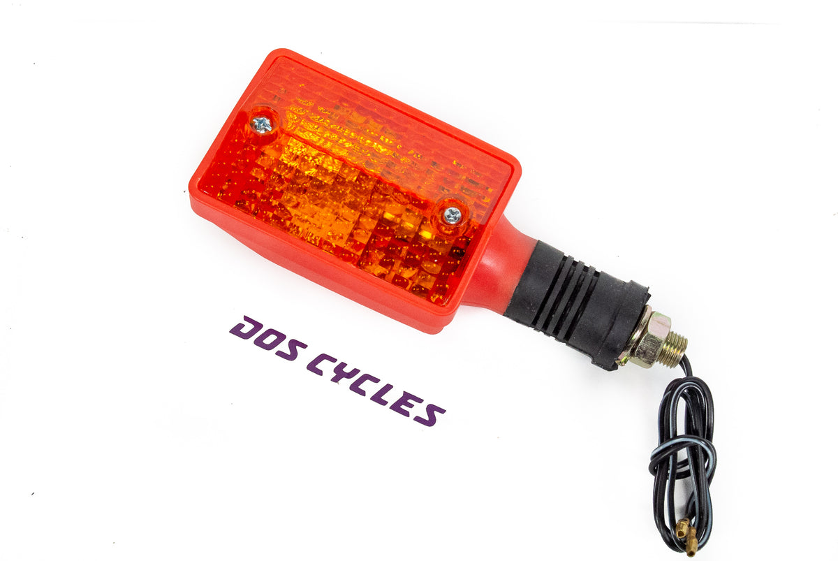 Yamaha DT Replacement Turn Signal - RED – Dos Cycles